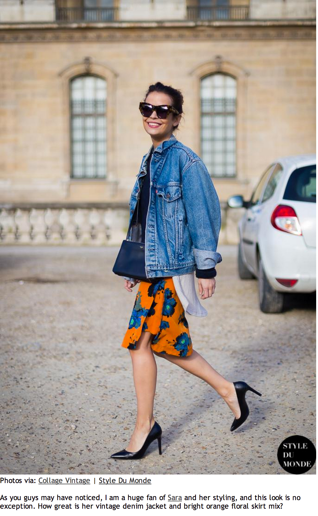 STYLE DU MONDE photography on Le Fashion – Sara of Collage Vintage ...