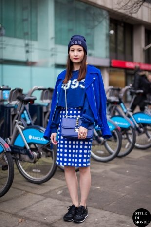London Fashion Week FW 2014 Street Style: Tracey Cheng - STYLE DU MONDE ...