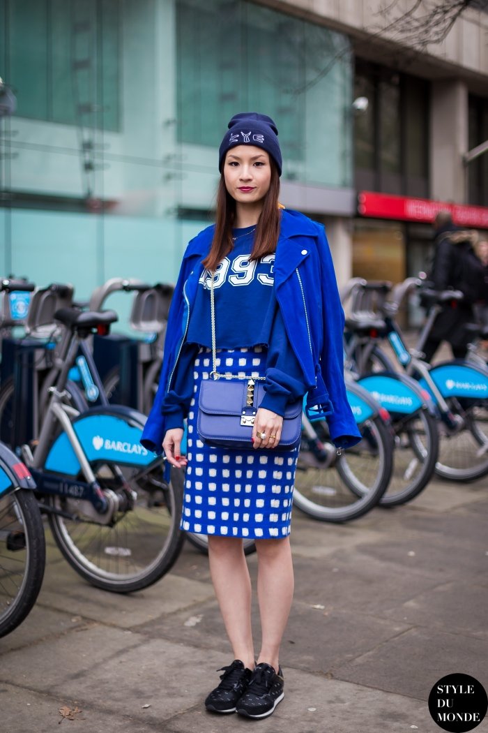 London Fashion Week FW 2014 Street Style: Tracey Cheng - STYLE DU MONDE ...