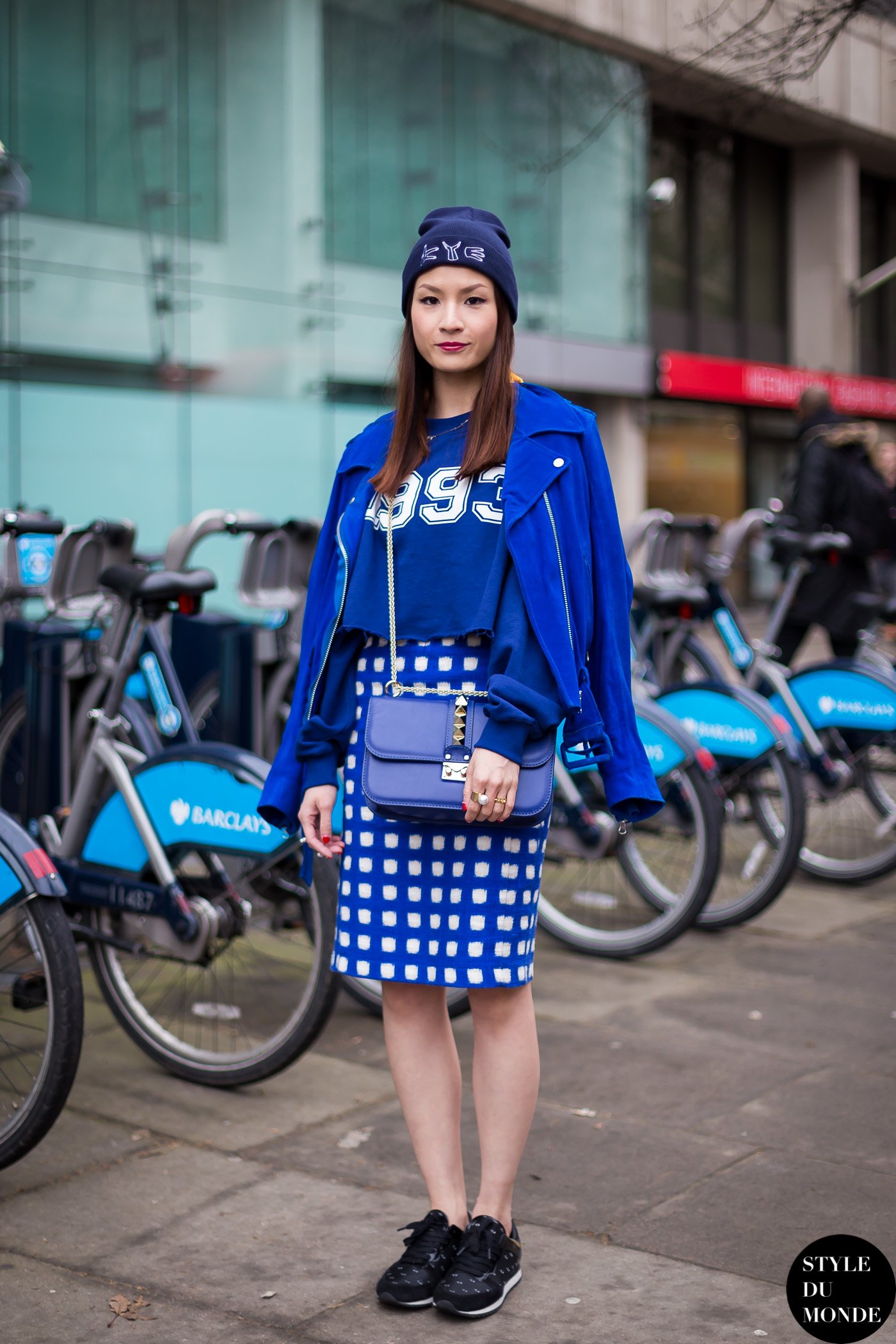 London Fashion Week FW 2014 Street Style: Tracey Cheng - STYLE DU MONDE ...