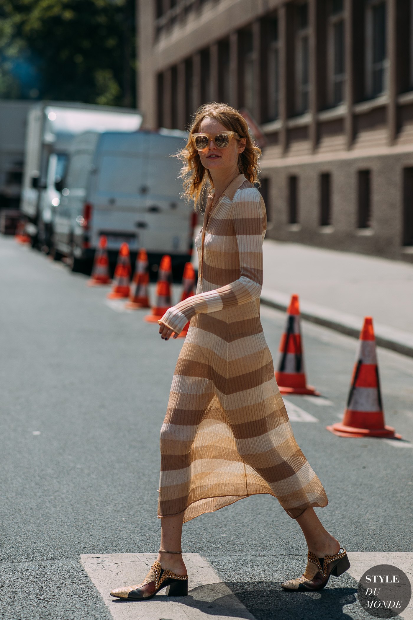 Haute Couture Fall / Winter 2018/19 Street Style: Hanne Gaby Odiele ...