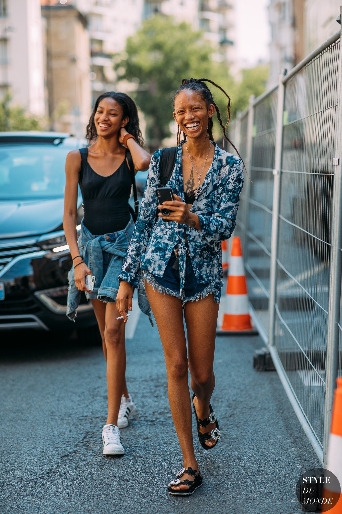 Haute Couture Fall / Winter 2018/19 Street Style: Adesuwa Aighewi and ...